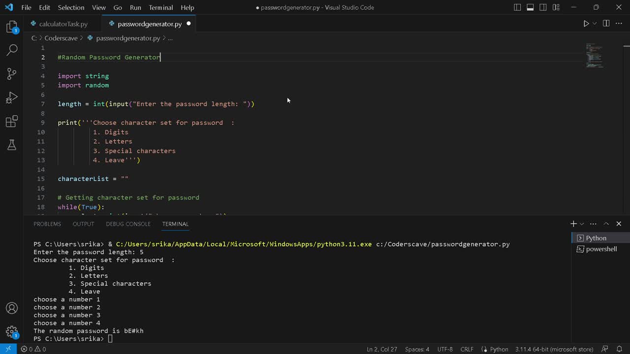 Durgam Srikanth on LinkedIn: #coderscave #pythonprogramming #intern2023 Durgam Srikanth on LinkedIn: #coderscave #pythonprogramming #intern2023
