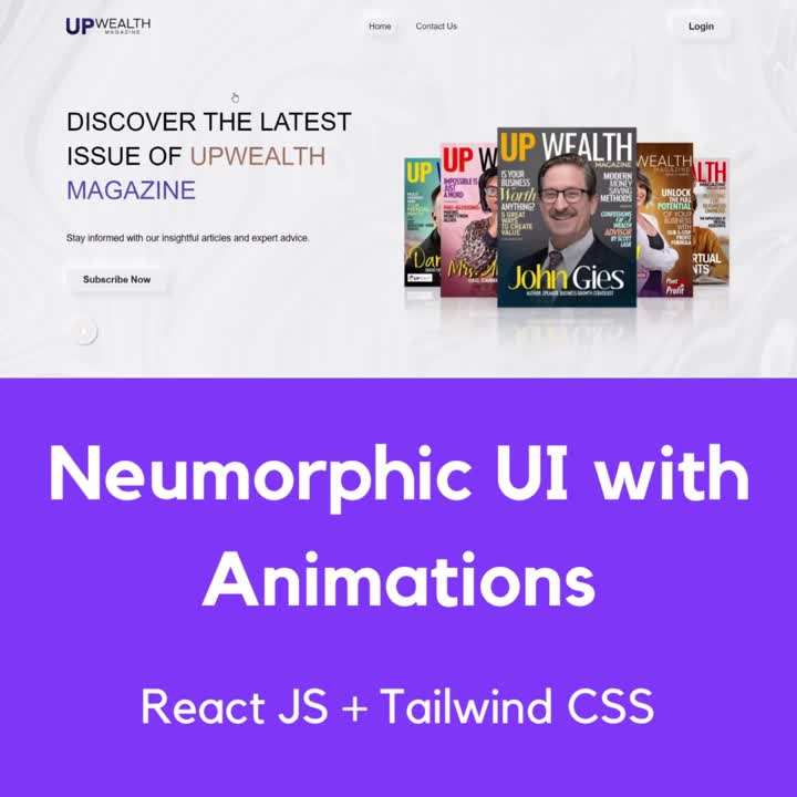 Reflected a Figma design with ReactJS and Tailwind CSS | Vivek Anand ... Reflected a Figma design with ReactJS and Tailwind CSS | Vivek Anand ...