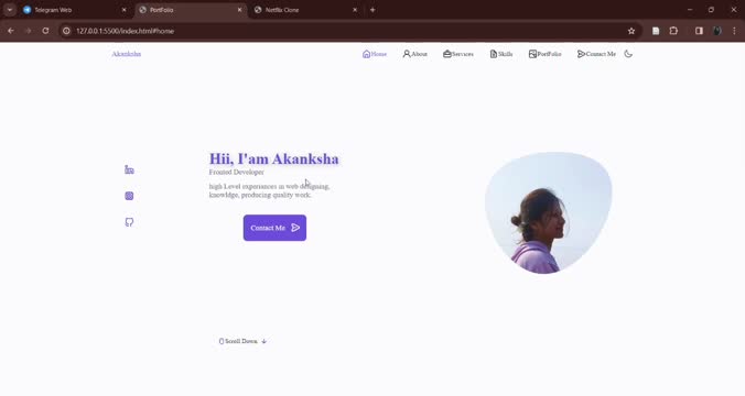 Akanksha Kumari on LinkedIn: Hiii, it's My Portfolio........ Akanksha Kumari on LinkedIn: Hiii, it's My Portfolio........