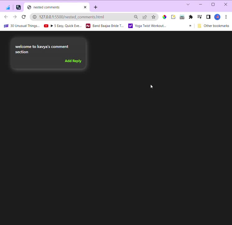 Kavya Sri kalepu on LinkedIn: #html5 #css #javascript #htmldeveloper # ... Kavya Sri kalepu on LinkedIn: #html5 #css #javascript #htmldeveloper # ...