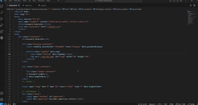 Aman Choudhary on LinkedIn: #passwordgenerator #webdev #html #css # ... Aman Choudhary on LinkedIn: #passwordgenerator #webdev #html #css # ...