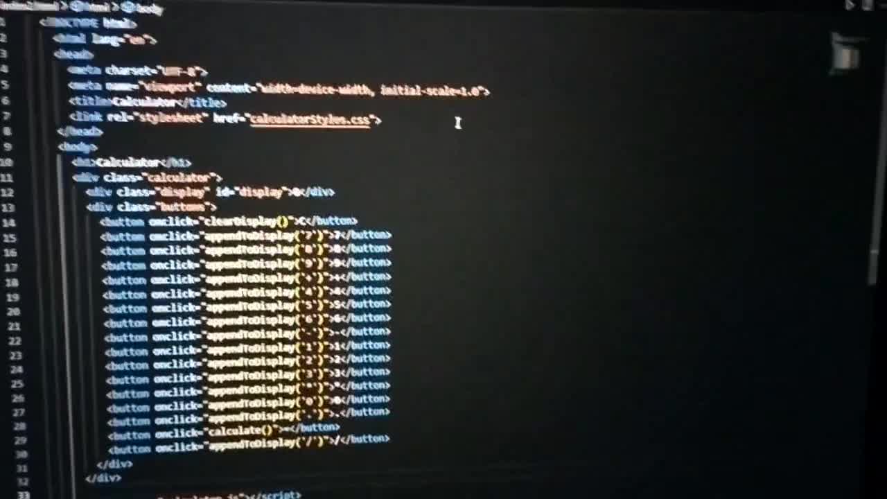 Completed Task 3 of Codesoft calculator with HTML, CSS, and JavaScript ... Completed Task 3 of Codesoft calculator with HTML, CSS, and JavaScript ...