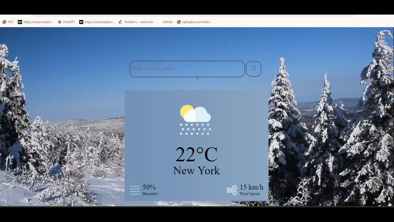 Divyanshi Jadon on LinkedIn: 🌤️ Excited to share my latest project! 🌤️ ... Divyanshi Jadon on LinkedIn: 🌤️ Excited to share my latest project! 🌤️ ...