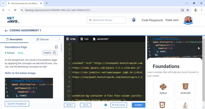 Palak Saini on LinkedIn: #nxtwave #ccbp #ccbpian #coding #learning # ... Palak Saini on LinkedIn: #nxtwave #ccbp #ccbpian #coding #learning # ...