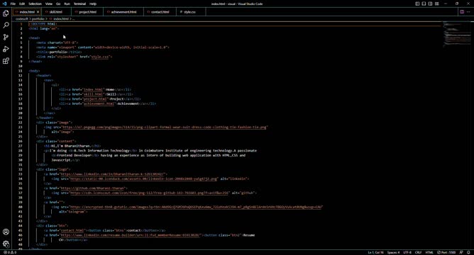 Bharanitharan K on LinkedIn: #codesoft #webdevelopment #codesoft #html ... Bharanitharan K on LinkedIn: #codesoft #webdevelopment #codesoft #html ...