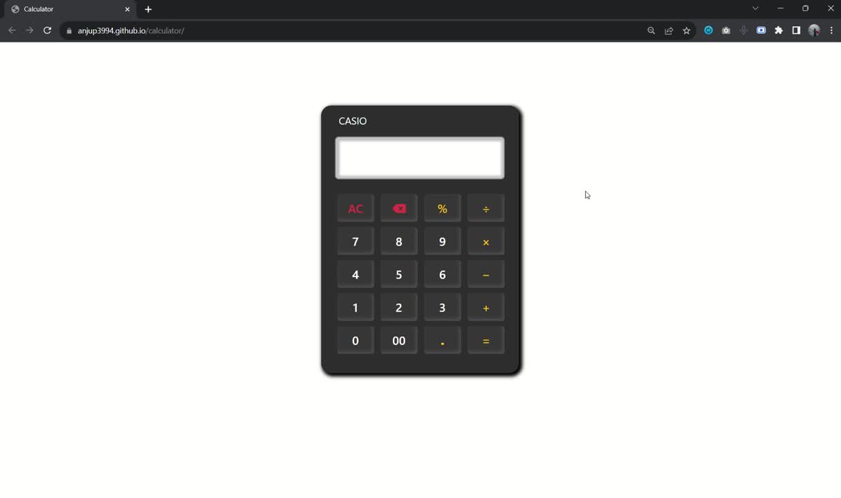 Anju P on LinkedIn: #html5 #css #bootstrap5 #javascript #calculator # ... Anju P on LinkedIn: #html5 #css #bootstrap5 #javascript #calculator # ...