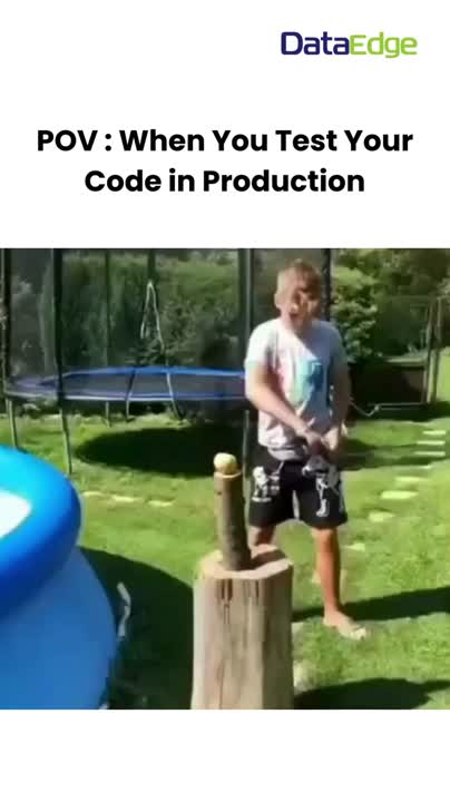 DataEdge on LinkedIn: #code #coder #coders #production #testing #dataedge DataEdge on LinkedIn: #code #coder #coders #production #testing #dataedge
