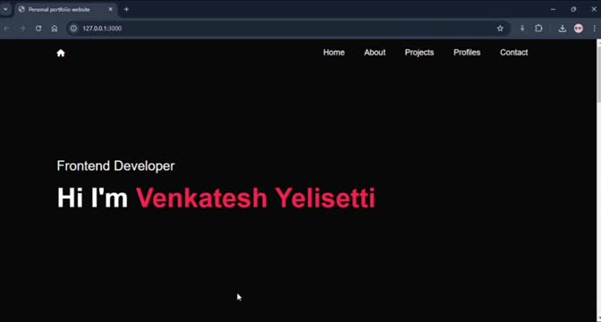 VENKATESH YELISETTI on LinkedIn: #portfolio #webdevelopment #ai # ... VENKATESH YELISETTI on LinkedIn: #portfolio #webdevelopment #ai # ...