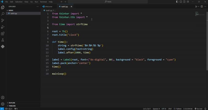 Nidhi Achar on LinkedIn: #internpe #pythonprogramming #tkinter # ... Nidhi Achar on LinkedIn: #internpe #pythonprogramming #tkinter # ...