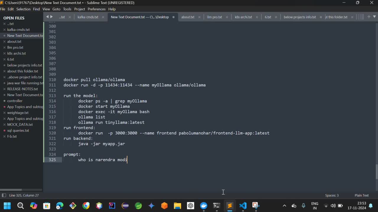 Pabolu Manohar on LinkedIn: #springboot #react #ollama #offlineai # ... Pabolu Manohar on LinkedIn: #springboot #react #ollama #offlineai # ...