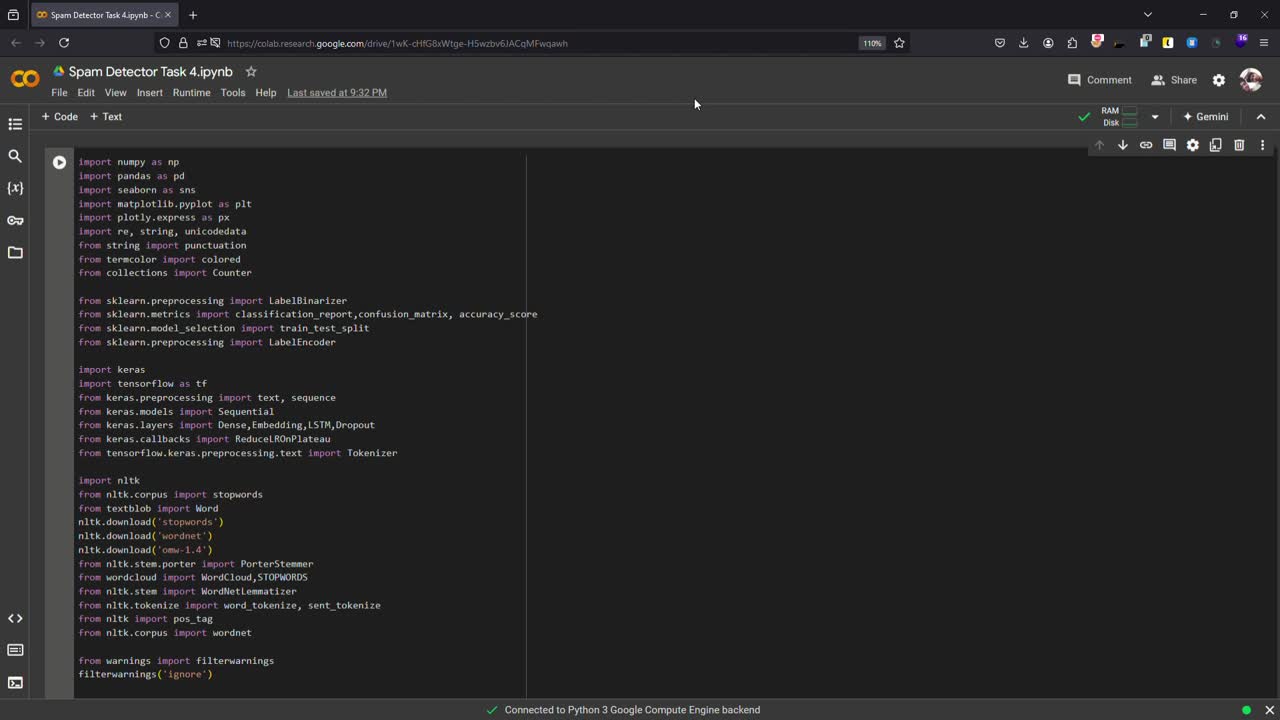 Satheesh K on LinkedIn: #emailspamdetection #machinelearning #python # ... Satheesh K on LinkedIn: #emailspamdetection #machinelearning #python # ...