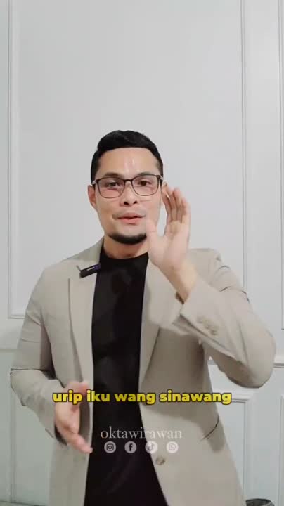 Okta Wirawan on LinkedIn: Urip iku wang sinawang. Setuju ya?? | 26 comments Okta Wirawan on LinkedIn: Urip iku wang sinawang. Setuju ya?? | 26 comments