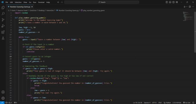 Swarna Gowri.S on LinkedIn: #python #coding #internship #techjourney # ... Swarna Gowri.S on LinkedIn: #python #coding #internship #techjourney # ...