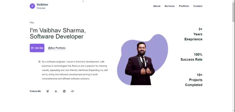 Launching my new portfolio website! | Vaibhav Sharma posted on the ... Launching my new portfolio website! | Vaibhav Sharma posted on the ...