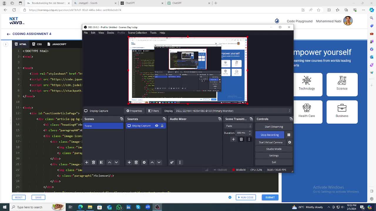 #day1 #programming #30daysofcode #ccbp #nxtwave #coding | Mohammed Nabi ... #day1 #programming #30daysofcode #ccbp #nxtwave #coding | Mohammed Nabi ...