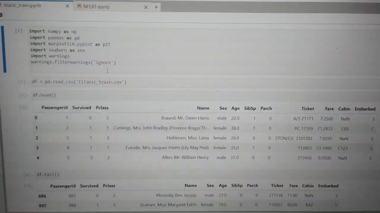 Task 2 Bharat Intern project: Titanic Classification GitHub… | Rohit ... Task 2 Bharat Intern project: Titanic Classification GitHub… | Rohit ...