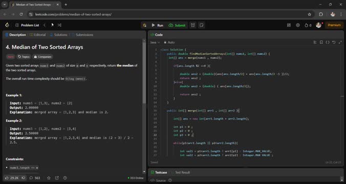 Vishakha Pal on LinkedIn: Day9 of 100Days of coding leetcode on java. Vishakha Pal on LinkedIn: Day9 of 100Days of coding leetcode on java.