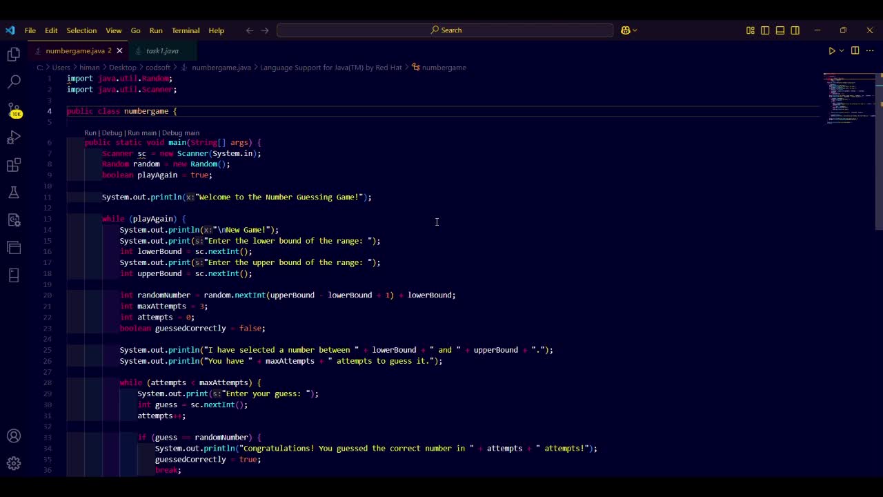 Krati Gupta on LinkedIn: #codsoft #programming #gamedevelopment # ... Krati Gupta on LinkedIn: #codsoft #programming #gamedevelopment # ...
