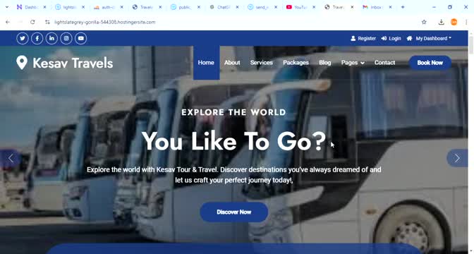 Amit Kumar Singh on LinkedIn: Kesav Travels USING : HTML, CSS, SCSS, JS ... Amit Kumar Singh on LinkedIn: Kesav Travels USING : HTML, CSS, SCSS, JS ...