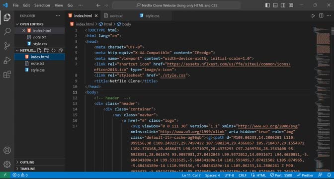 Chetan Singhai on LinkedIn: #webdevelopment #netflixclone #internship # ... Chetan Singhai on LinkedIn: #webdevelopment #netflixclone #internship # ...