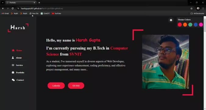 Launched my own website using HTML, CSS, and JS | Harsh Gupta posted on ... Launched my own website using HTML, CSS, and JS | Harsh Gupta posted on ...