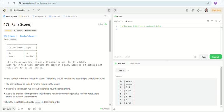 Raj Kumar on LinkedIn: #leetcode #sql #dataanalysis #problemsolving # ... Raj Kumar on LinkedIn: #leetcode #sql #dataanalysis #problemsolving # ...