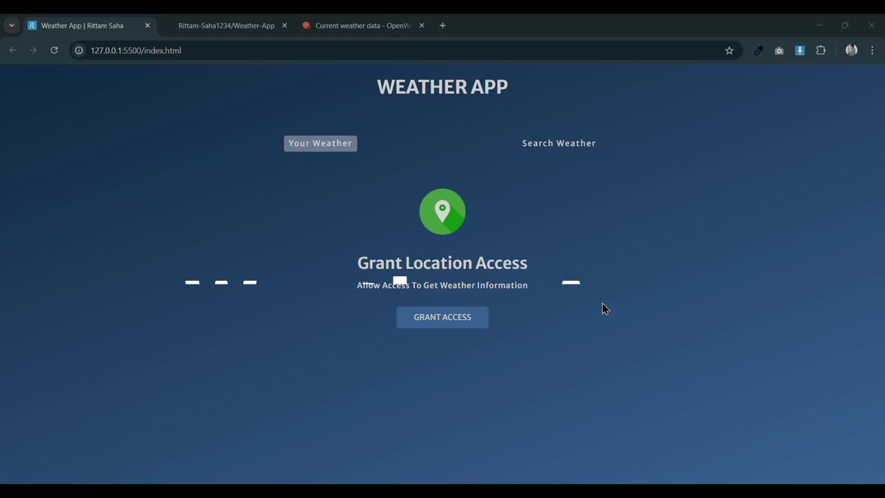Rittam Saha on LinkedIn: #webdevelopment #javascript #weatherapp # ... Rittam Saha on LinkedIn: #webdevelopment #javascript #weatherapp # ...