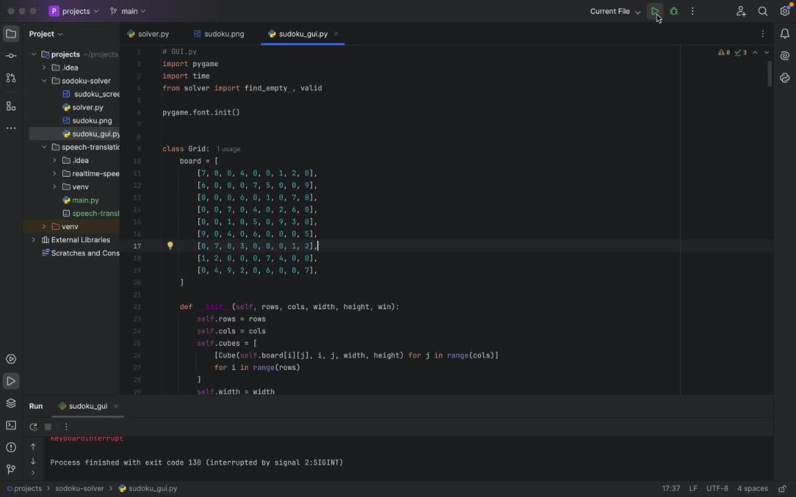 Aman Sharma on LinkedIn: #python #pygame #sudokusolver #programming # ... Aman Sharma on LinkedIn: #python #pygame #sudokusolver #programming # ...