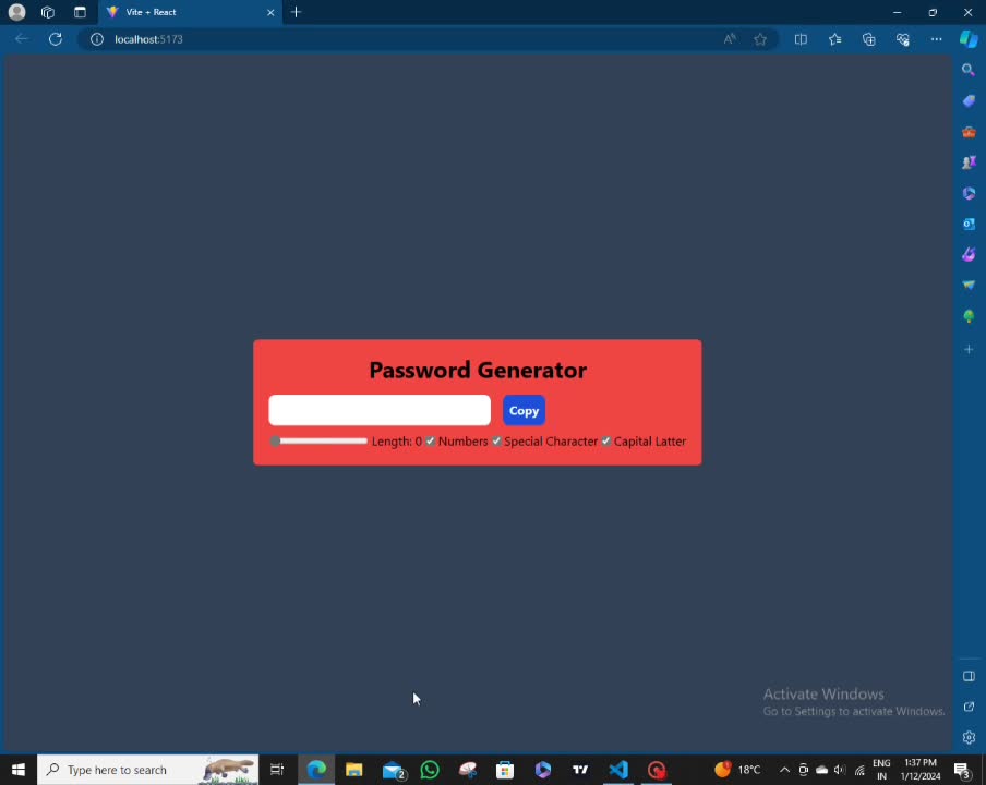 Anurag Singh on LinkedIn: #reactjs #passwordgenerator #webdevelopment # ... Anurag Singh on LinkedIn: #reactjs #passwordgenerator #webdevelopment # ...