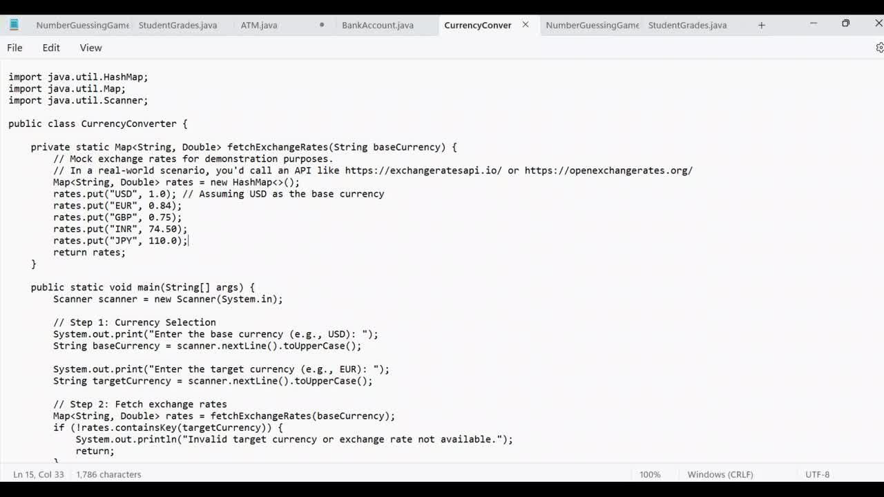 How I converted currency with Java | YUVAN KARTHIK S posted on the ... How I converted currency with Java | YUVAN KARTHIK S posted on the ...