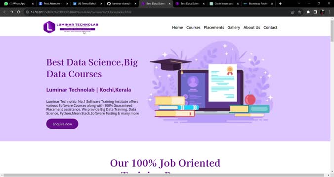 #connections #luminar #html5 #css3 #bootstrap5 #bootstrap #css #clone ... #connections #luminar #html5 #css3 #bootstrap5 #bootstrap #css #clone ...