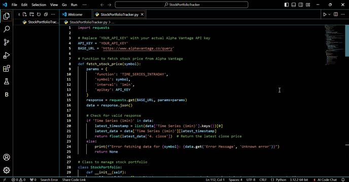 Rachit Srivastava on LinkedIn: #python #stockmarket #portfoliotracking ... Rachit Srivastava on LinkedIn: #python #stockmarket #portfoliotracking ...