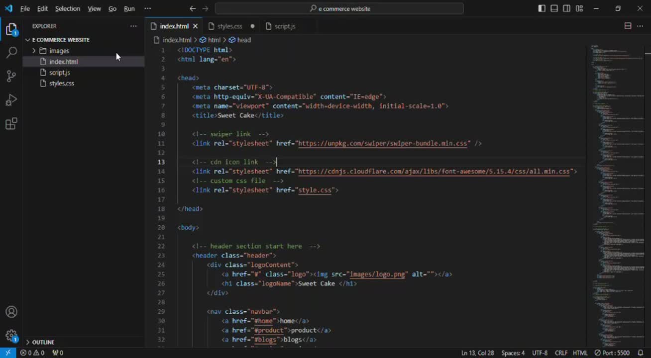pragna sai jakka on LinkedIn: #internpe #webdevelopment #ecommerce pragna sai jakka on LinkedIn: #internpe #webdevelopment #ecommerce