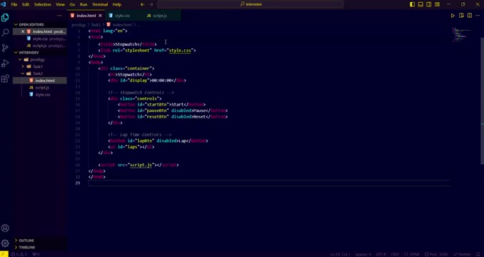 Diwakar Singh on LinkedIn: #prodigyinfotech #webdevelopment #html #css ... Diwakar Singh on LinkedIn: #prodigyinfotech #webdevelopment #html #css ...
