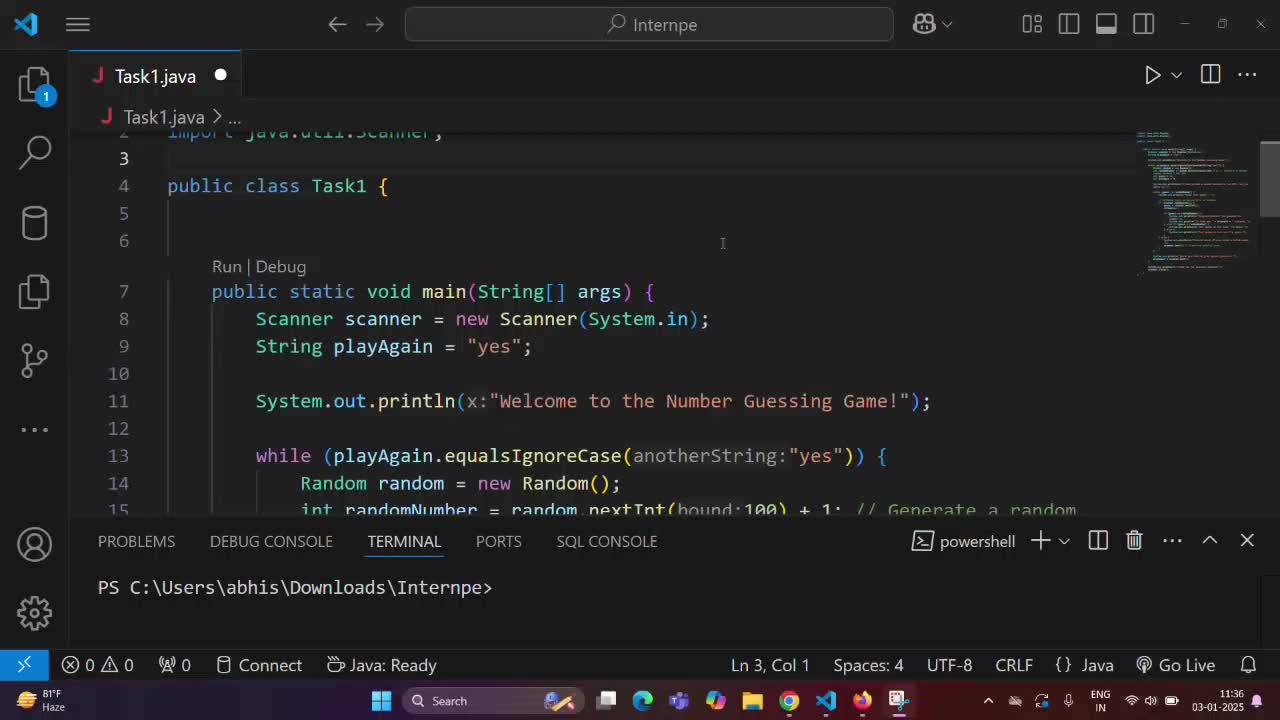 Abhishek Udavant on LinkedIn: #internpe #internpe #internship #java # ... Abhishek Udavant on LinkedIn: #internpe #internpe #internship #java # ...