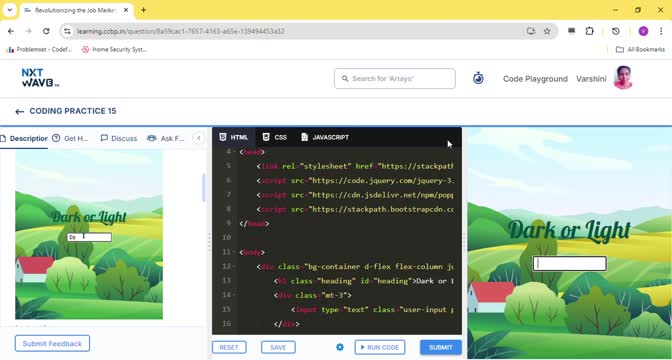 Varshini Marepally on LinkedIn: #100daysofcode #nxtwave #ccbp ... Varshini Marepally on LinkedIn: #100daysofcode #nxtwave #ccbp ...