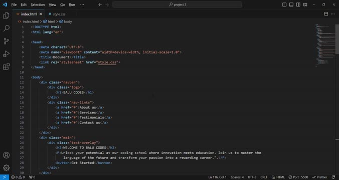 my second project | Balu eswar Meduri my second project | Balu eswar Meduri