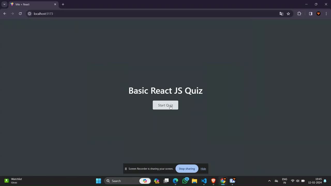Roshan Roy on LinkedIn: #react #quizapp #contextapi #webdevelopment Roshan Roy on LinkedIn: #react #quizapp #contextapi #webdevelopment