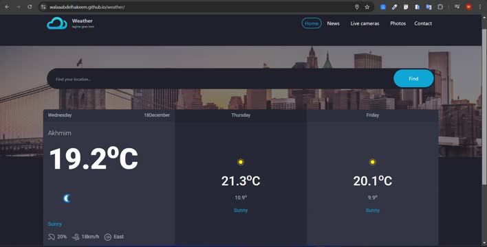 Walaa abdelhakeem on LinkedIn: #html #css #bootstrap #js #api Walaa abdelhakeem on LinkedIn: #html #css #bootstrap #js #api