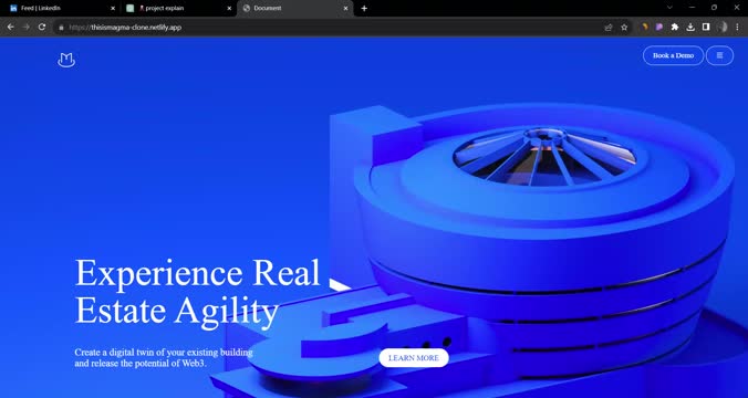 Cloned ThisIsMagma.com using HTML, CSS, JS | Harsh Verma posted on the ... Cloned ThisIsMagma.com using HTML, CSS, JS | Harsh Verma posted on the ...