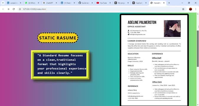 Faiza Naaz on LinkedIn: #resume #builder #typescript #html #css # ... Faiza Naaz on LinkedIn: #resume #builder #typescript #html #css # ...