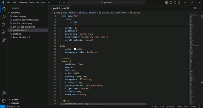 Building a personal page with Web development by TechnoHacks ... Building a personal page with Web development by TechnoHacks ...