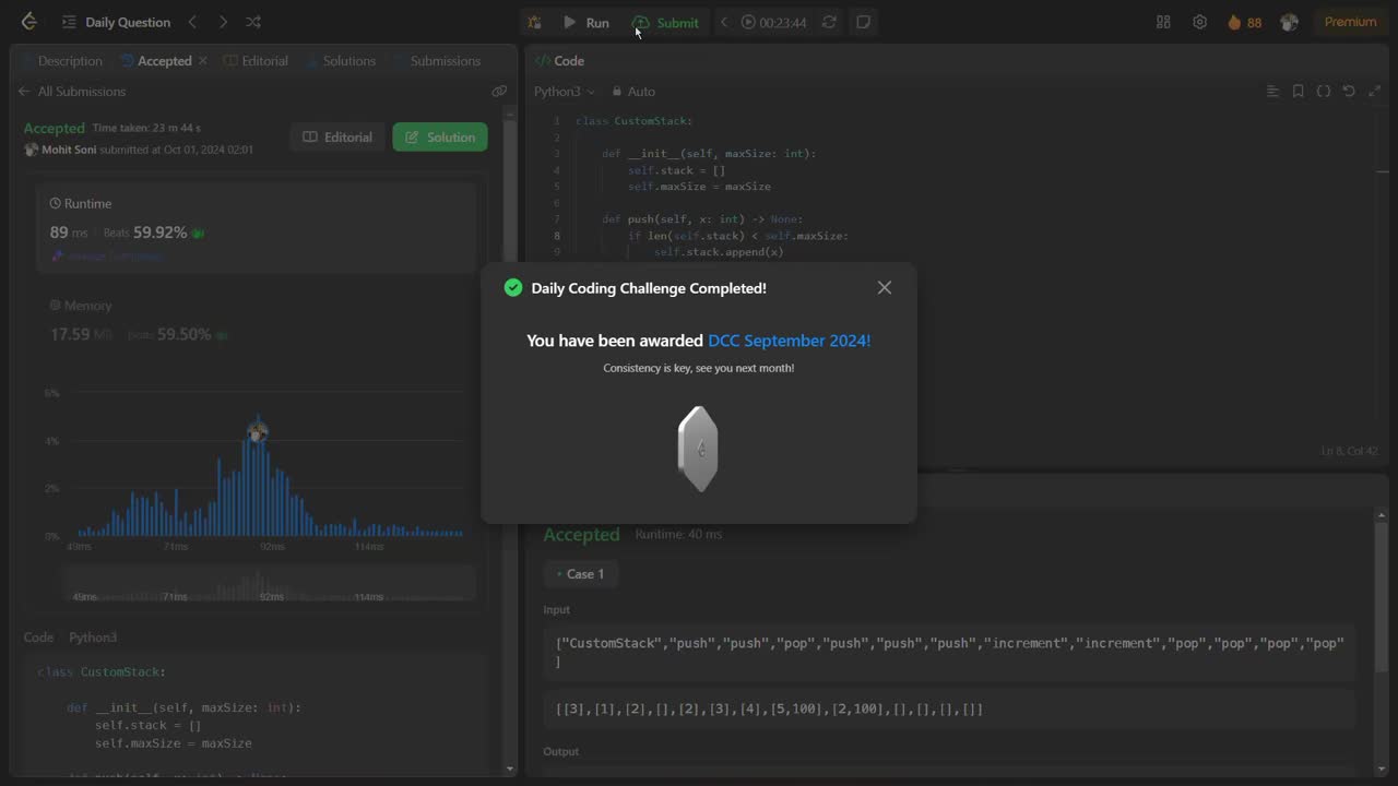 Mohit Soni on LinkedIn: #leetcode #dsa #consistency #problemsolving # ... Mohit Soni on LinkedIn: #leetcode #dsa #consistency #problemsolving # ...