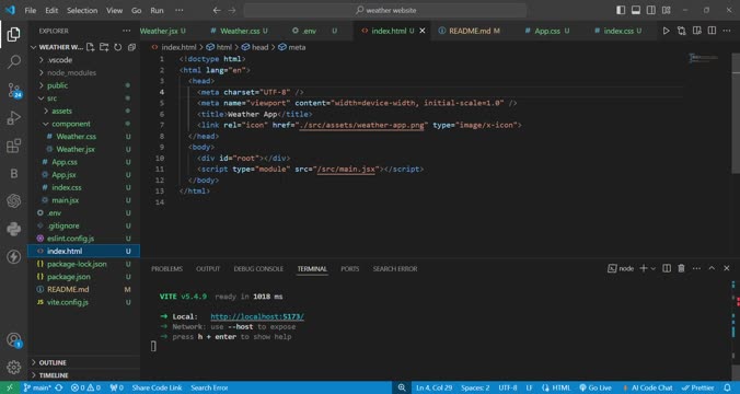Mustaqeem Ali on LinkedIn: #reactjs #nodejs #openweatherapi #javascript ... Mustaqeem Ali on LinkedIn: #reactjs #nodejs #openweatherapi #javascript ...