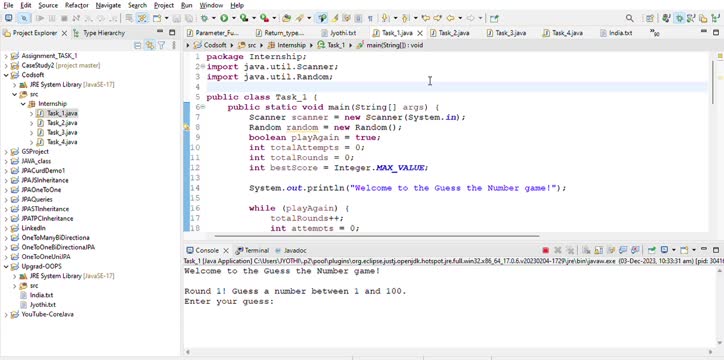 Talari Jyothi on LinkedIn: #java #eclipse #codesoft Talari Jyothi on LinkedIn: #java #eclipse #codesoft