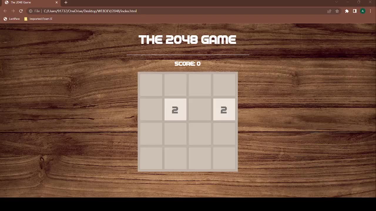 Anant Agarwal on LinkedIn: #2048game #htmlcssjavascript #puzzlemaster # ... Anant Agarwal on LinkedIn: #2048game #htmlcssjavascript #puzzlemaster # ...