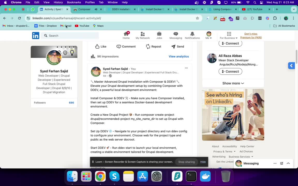 Syed Farhan Sajid on LinkedIn: #drupal #webdevelopment #composer #ddev ... Syed Farhan Sajid on LinkedIn: #drupal #webdevelopment #composer #ddev ...