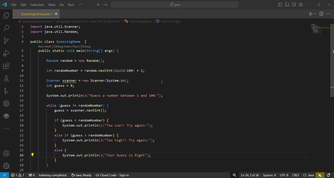 Atchaya Pandishelvam on LinkedIn: #codsoft #internship #java #programming Atchaya Pandishelvam on LinkedIn: #codsoft #internship #java #programming