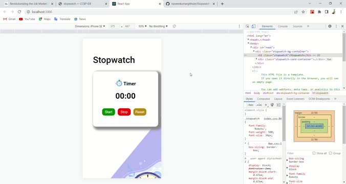 Naveen kumar Lanka on LinkedIn: #reactjs #stopwatch #reactjs #html5 # ... Naveen kumar Lanka on LinkedIn: #reactjs #stopwatch #reactjs #html5 # ...