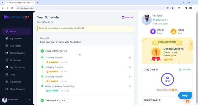 Completed #day6 of #javascript #codingchallenge | Ravi Kumar Putta ... Completed #day6 of #javascript #codingchallenge | Ravi Kumar Putta ...